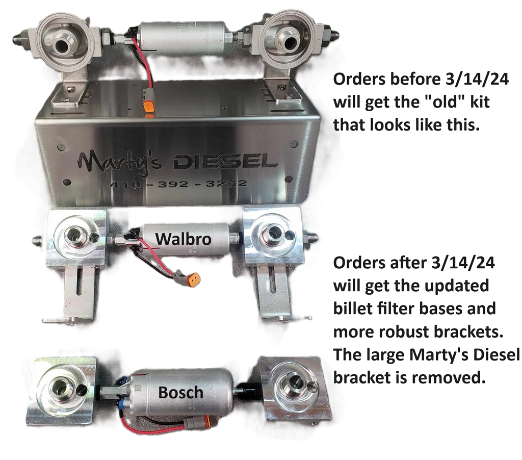 Marty's Diesel Fuel System - Bosch- OBS – JeliBuilt Performance, LLC